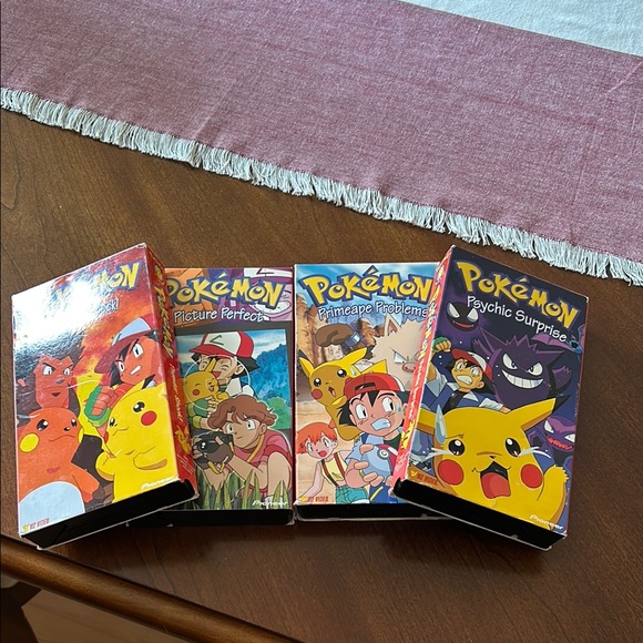 Other | Pokemon Vhs Collection | Poshmark
